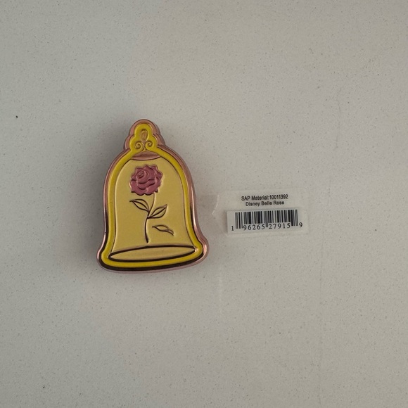 Disney | Accessories | Disney Metal Belle Rose Jibbitz Charm | Poshmark